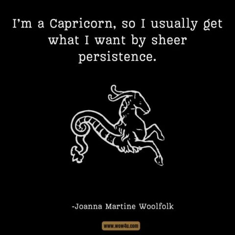 25 Capricorn Quotes, Inspirational Words of Wisdom - wow4u